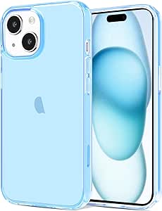 Amazon.com: JJGoo Compatible with iPhone 15 Plus Case Clear, Soft Clear TPU Phone Cases ...