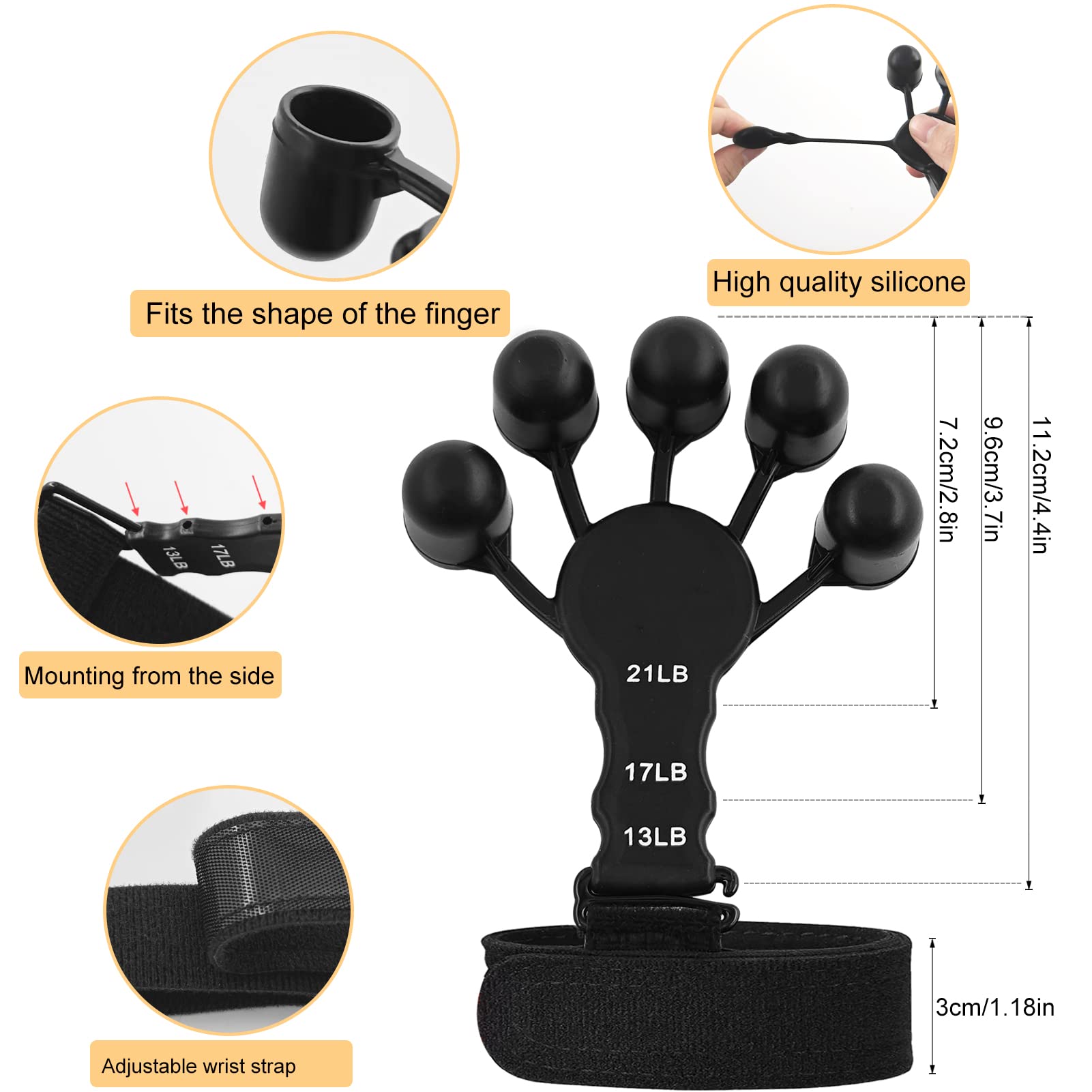 Grip Trainer Esercitatore Mani Sportsgrip Xtra Forte 4 Kg | Rinforzo ...
