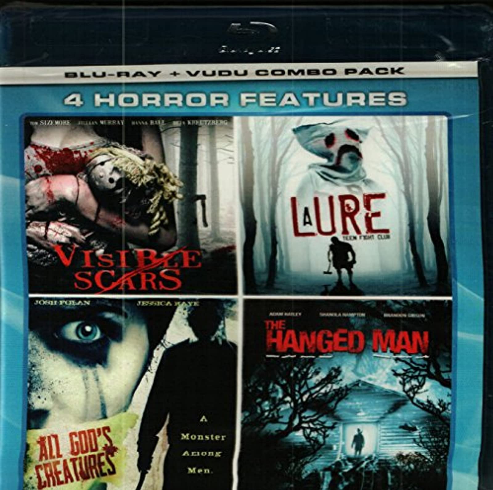 Amazon.com: 4 Horror Features: Visible Scars,A Lure,Teen Fight Club ...