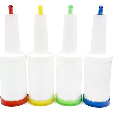 Amazon.com: Restaurantware 2.5 qt Plastic Quick Pour Storage Container ...