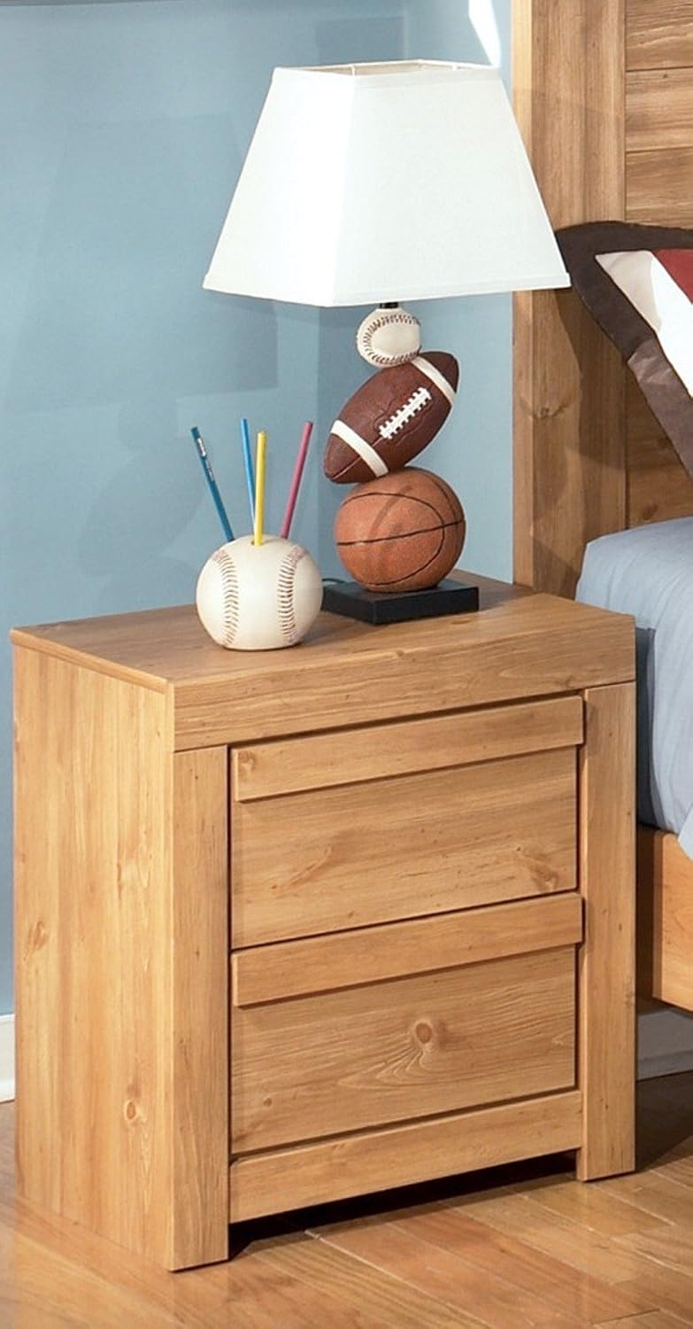 Amazon.com - Signature Design by Ashley Dearing Lodge Nightstand
