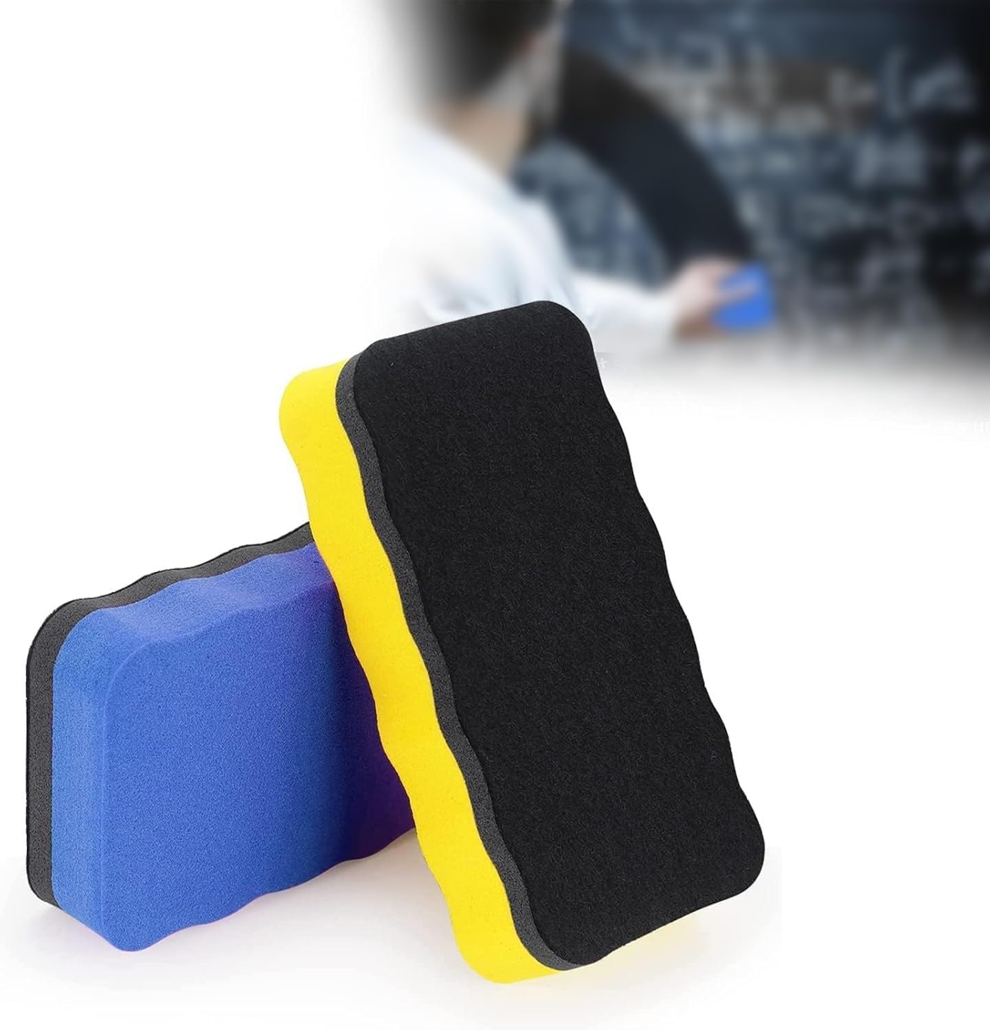 2 Pcs Magnetic Dry Maintenance Set –Duty Felt Surface Cleaners for ...