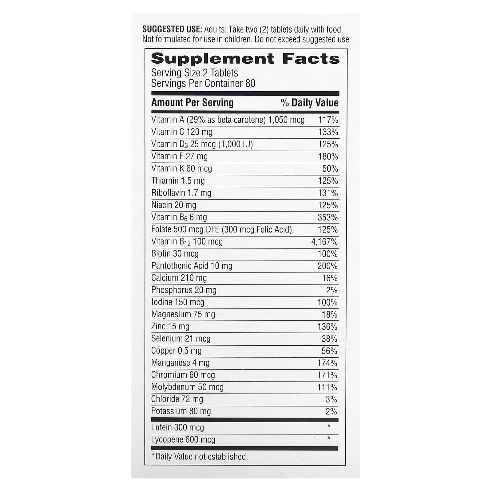 Centrum Minis Silver Multivit...B0BSVGFD9M | Encarguelo.com