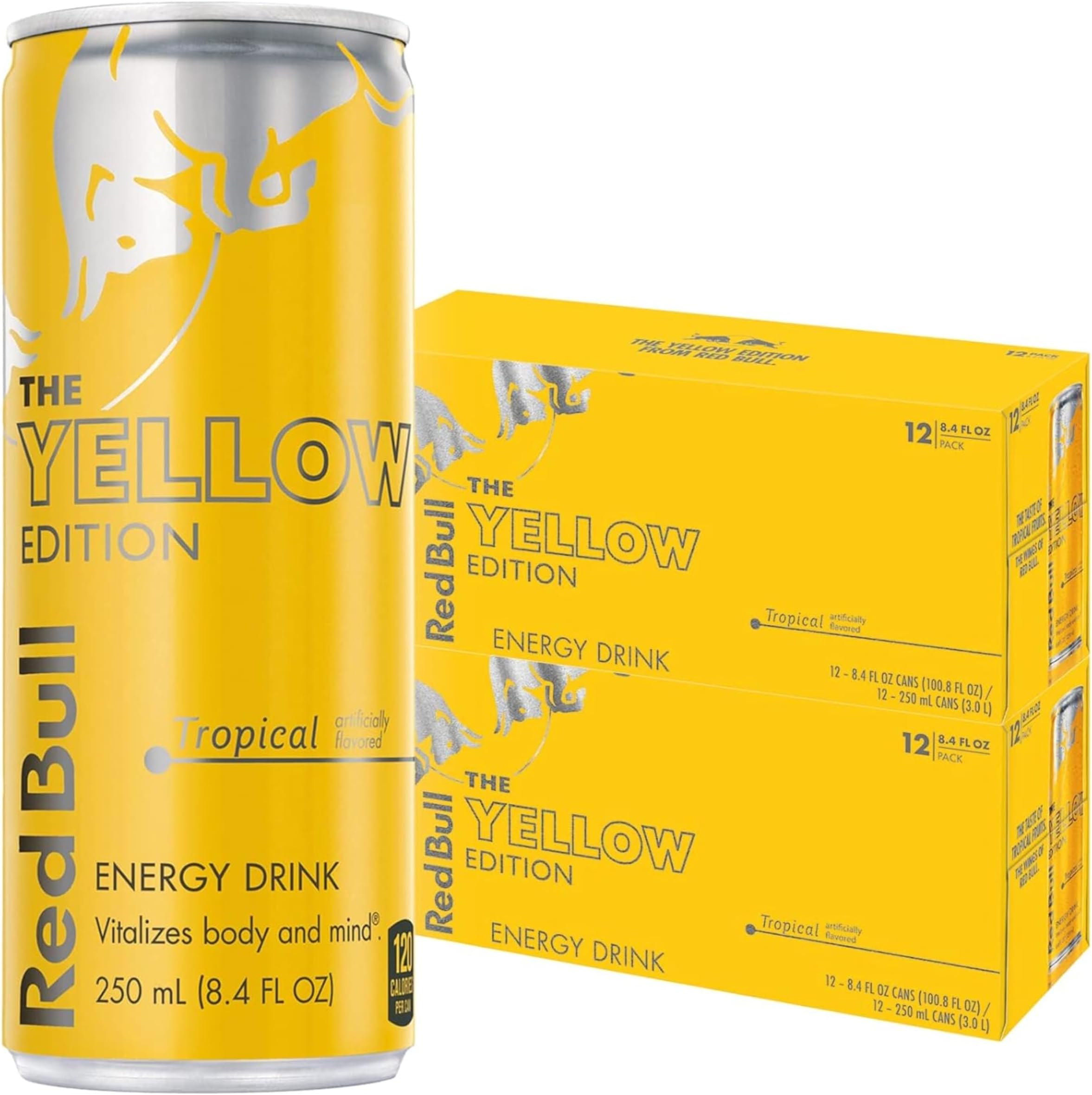 Amazon.com: Red Bull Green Edition Energy Drink, Curuba Elderflower ...