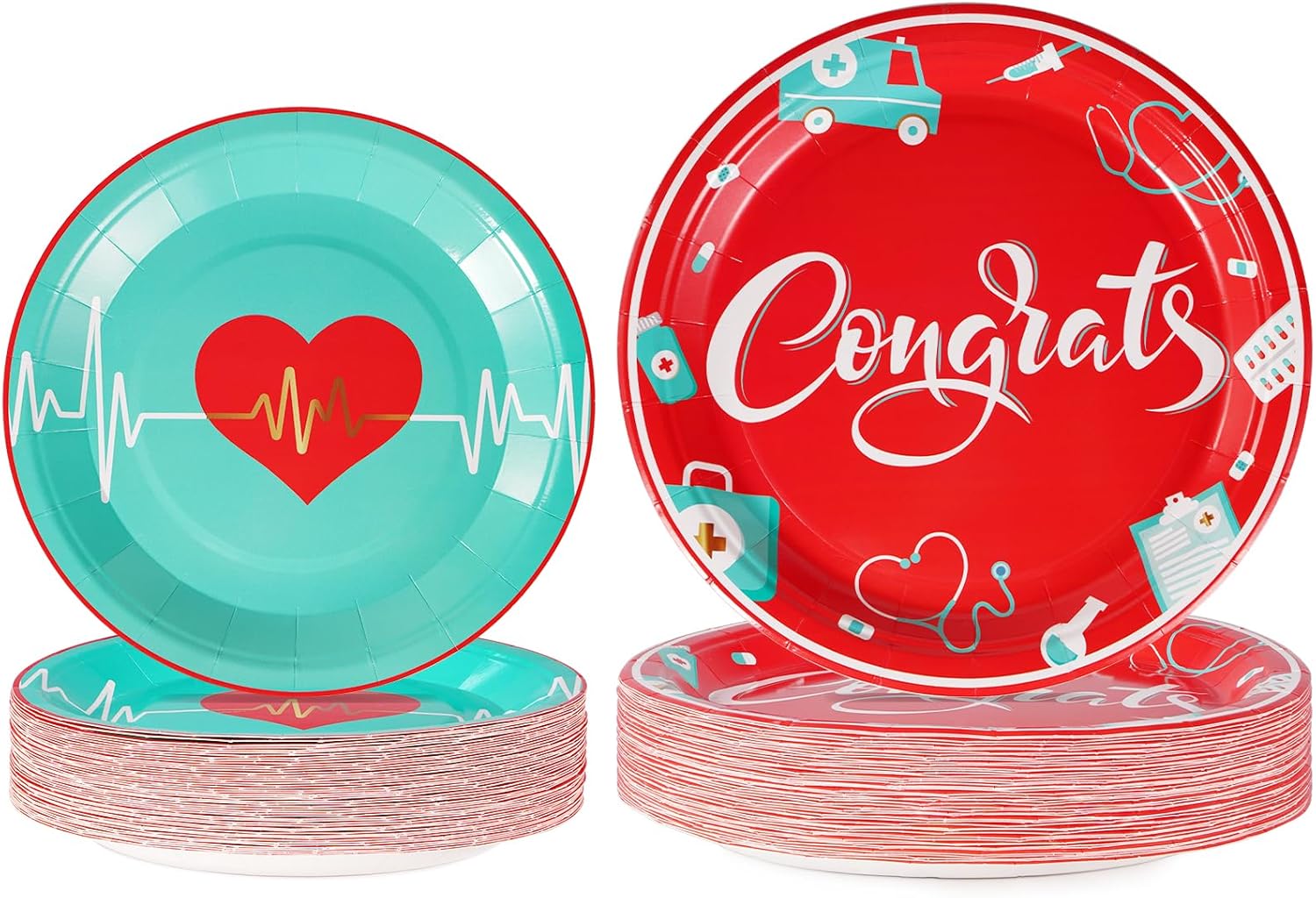 Amazon.com: 100Pcs Nurse Graduation Party Decorations Supplies Nurse ...