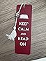 Amazon.com: Keep Calm & Read On Beaded Bookmark: 9781441313300: Peter ...