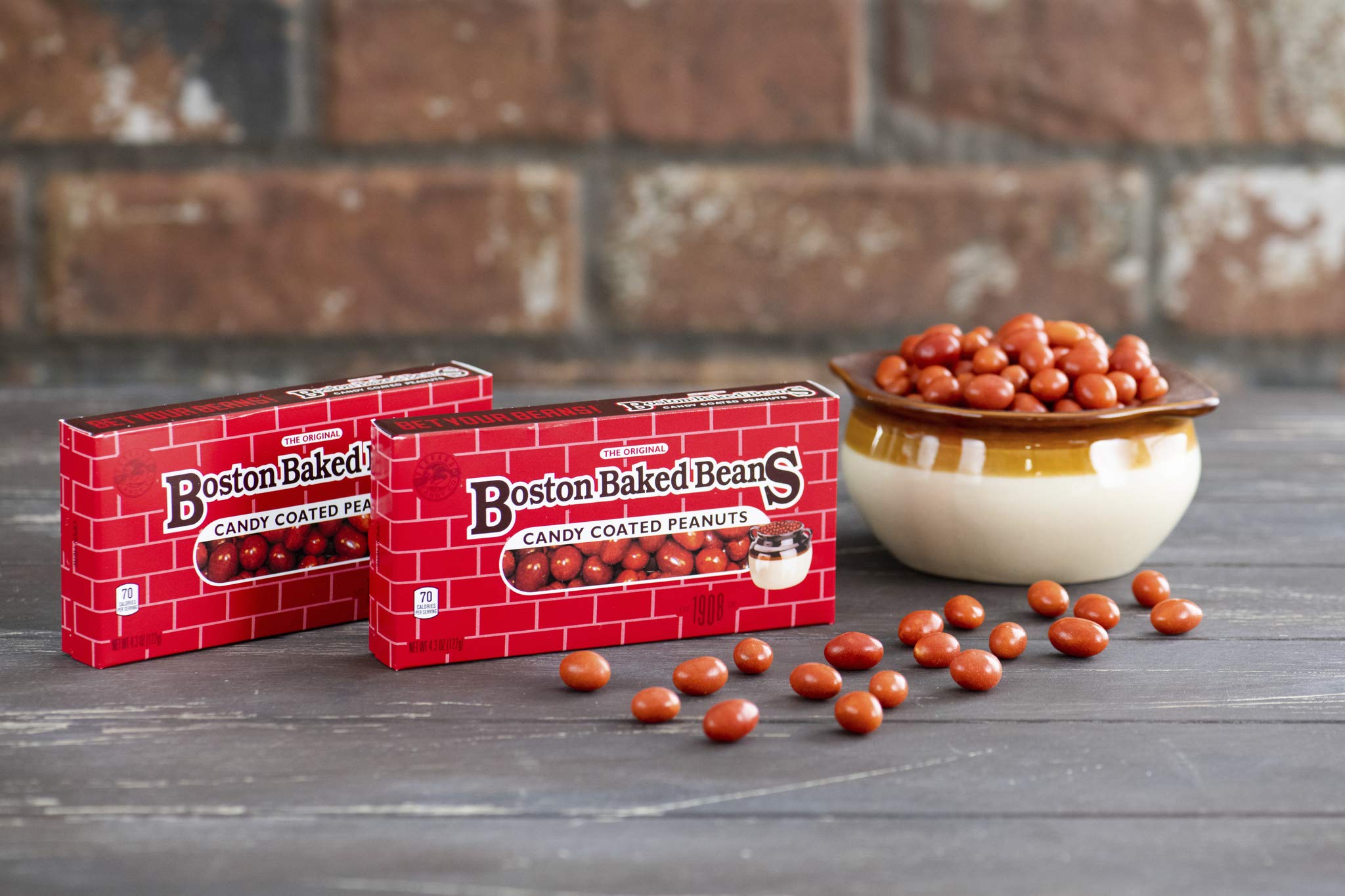 Snapklik.com : Wonka Boston Baked Beans, Candy-Coated Peanuts, Sweet ...