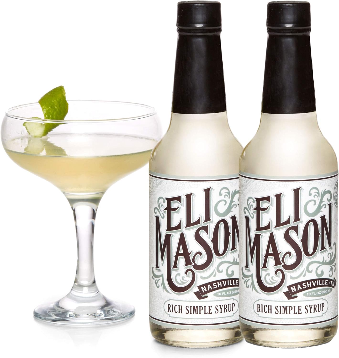 Amazon.com : Eli Mason Rich Simple Syrup - All-natural Cocktail Mixer ...