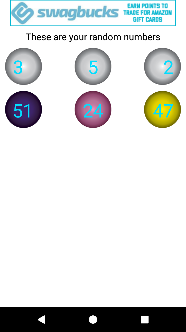 Lottery Number Picker - App on Amazon Appstore