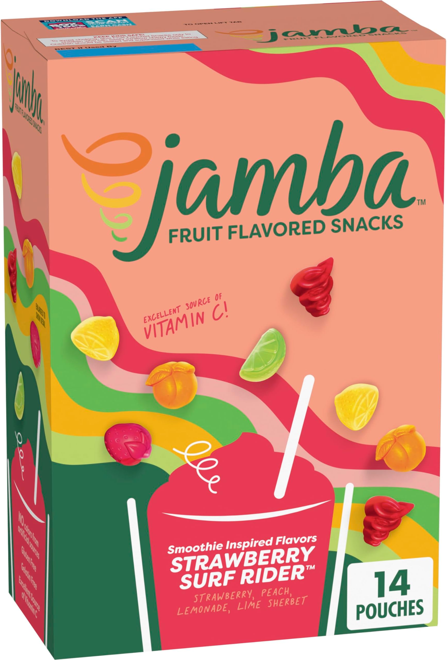 Amazon.com : Jurassic World Fruit Flavored Snacks, Treat Pouches ...