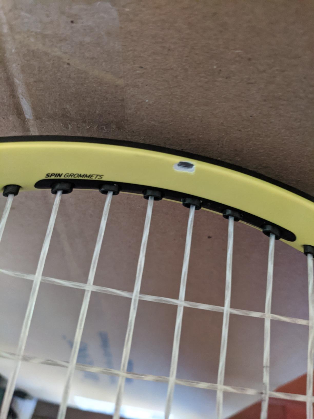 Amazon.com : Babolat Pure Aero + Tennis Racquet - Strung with 16g White ...