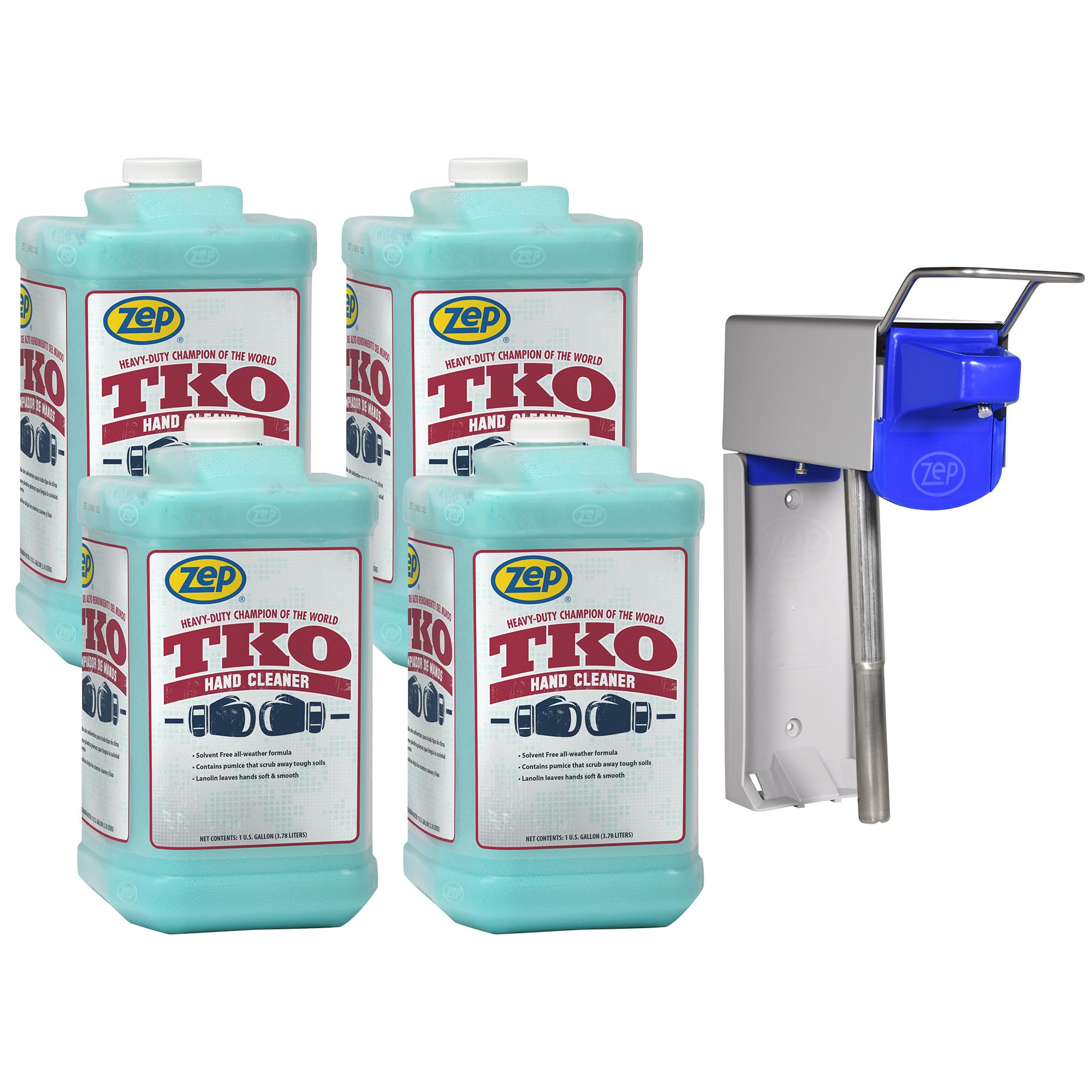 Amazon.com: Zep TKO Heavy-Duty Industrial Hand Cleaner - 1 Gallon (Case ...