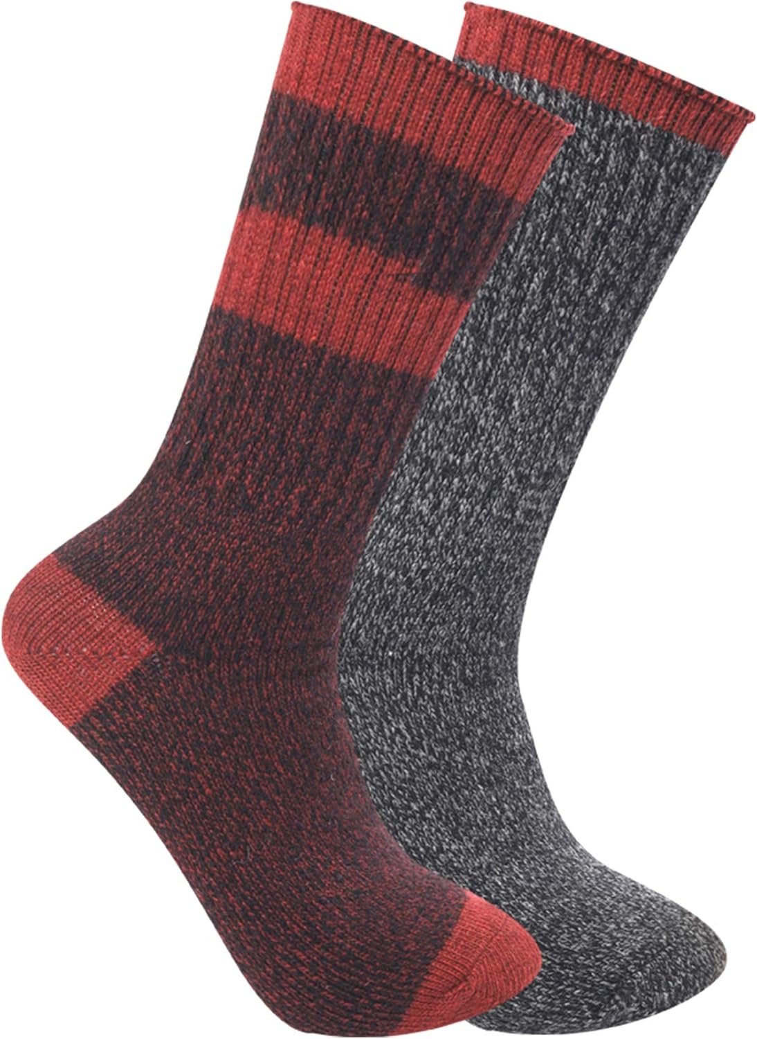 Amazon.com: Frye Men's 2-Pack Wool Striped Boot Socks, Black, One Size ...