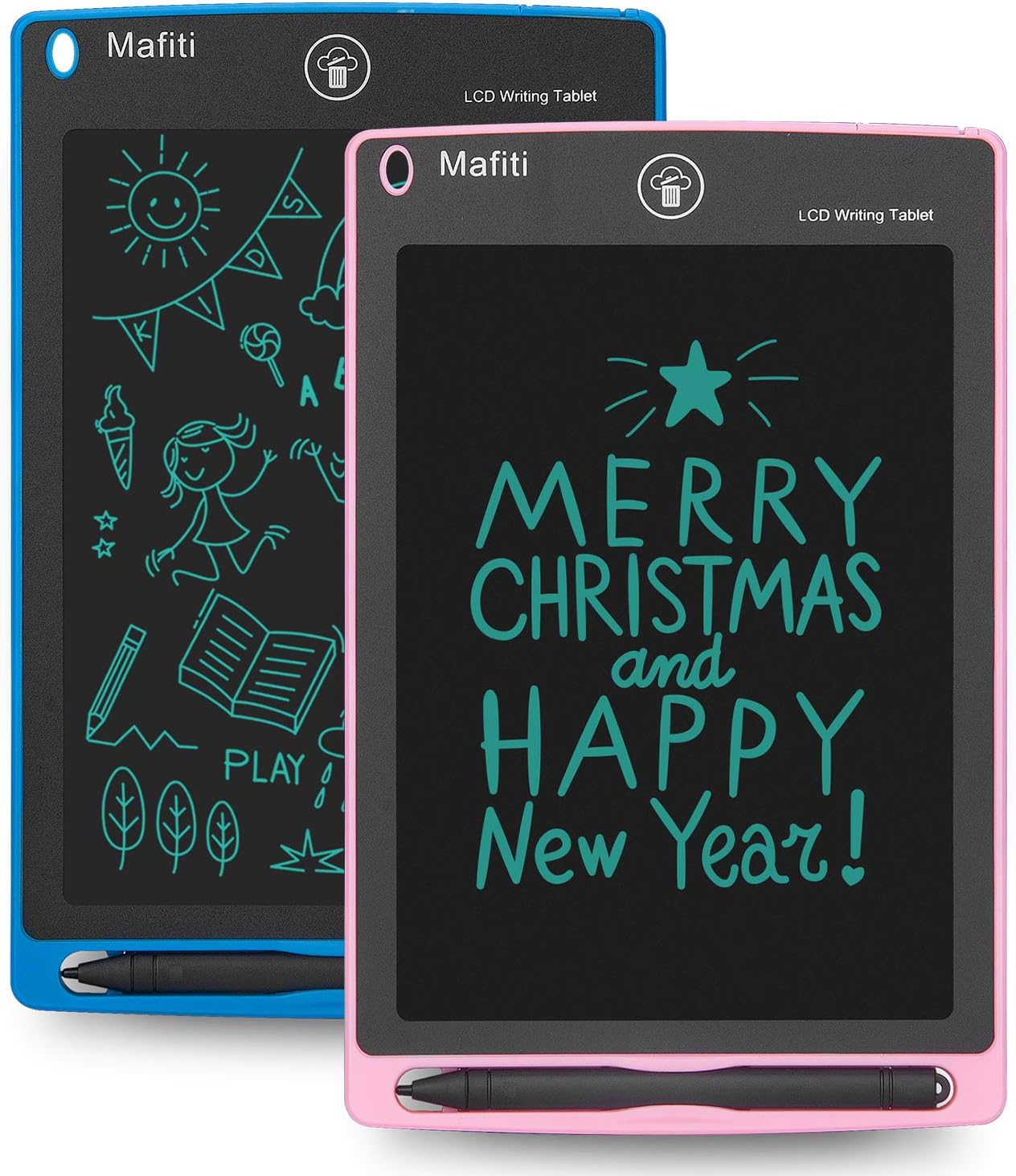 Amazon.com: Mafiti 2 Pack LCD Writing Tablet 8.5 Inch Electronic ...