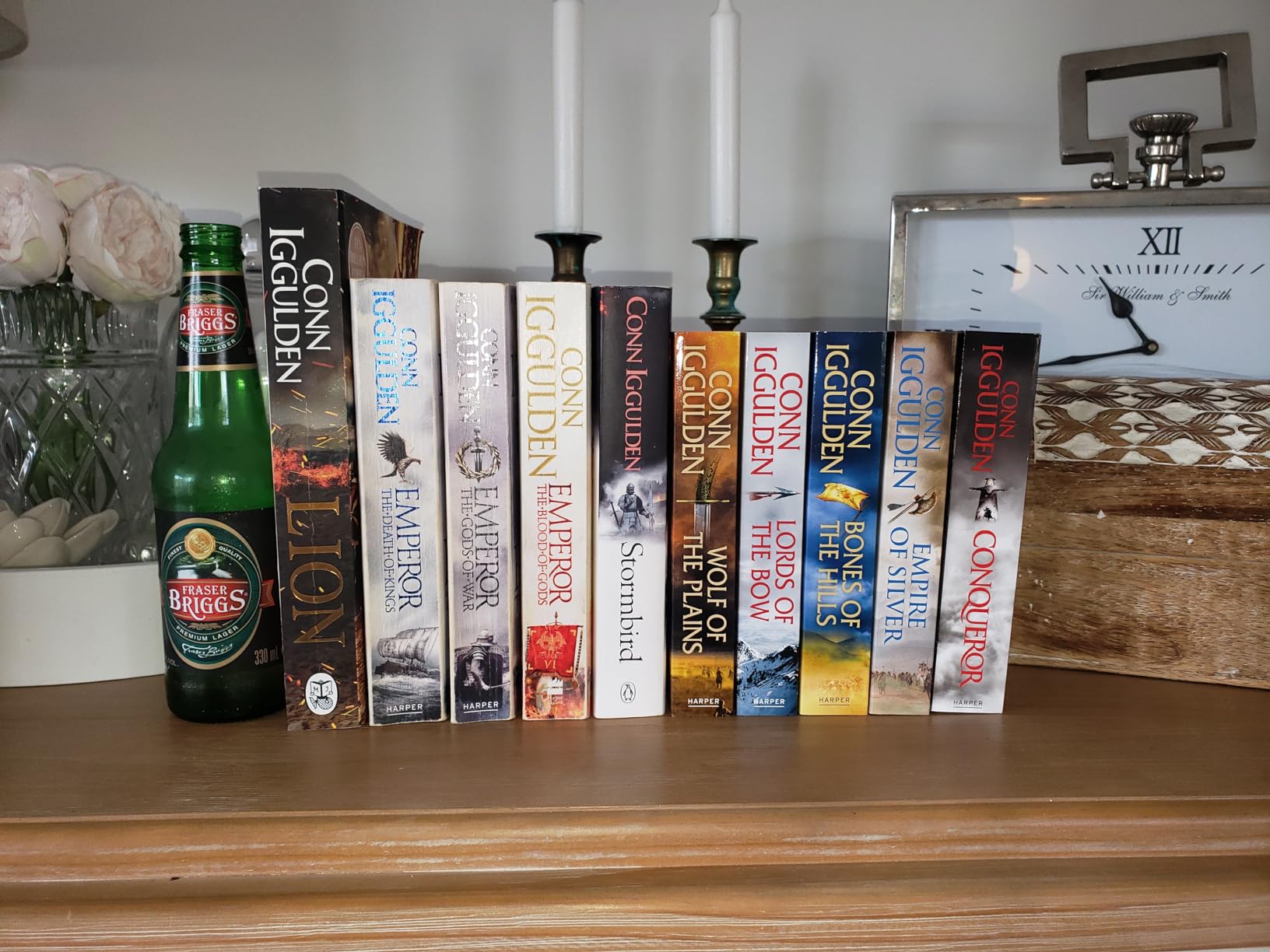 Conqueror Series 5 Books Collection Pack (Conqueror, Bones of the Hills ...