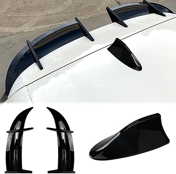 Amazon | リアスポイラー に適用 日産 ノート 3代目 E13 / SNE13型 NOTE e-POWER E13 2020年12月〜現行 車用シャークアンテナ テールゲートスポイラー ...