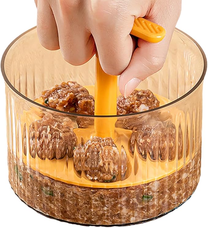 Amazon.com: XANHOY Rice Ball Maker - Shake Meatball Molds, Beef Ball ...