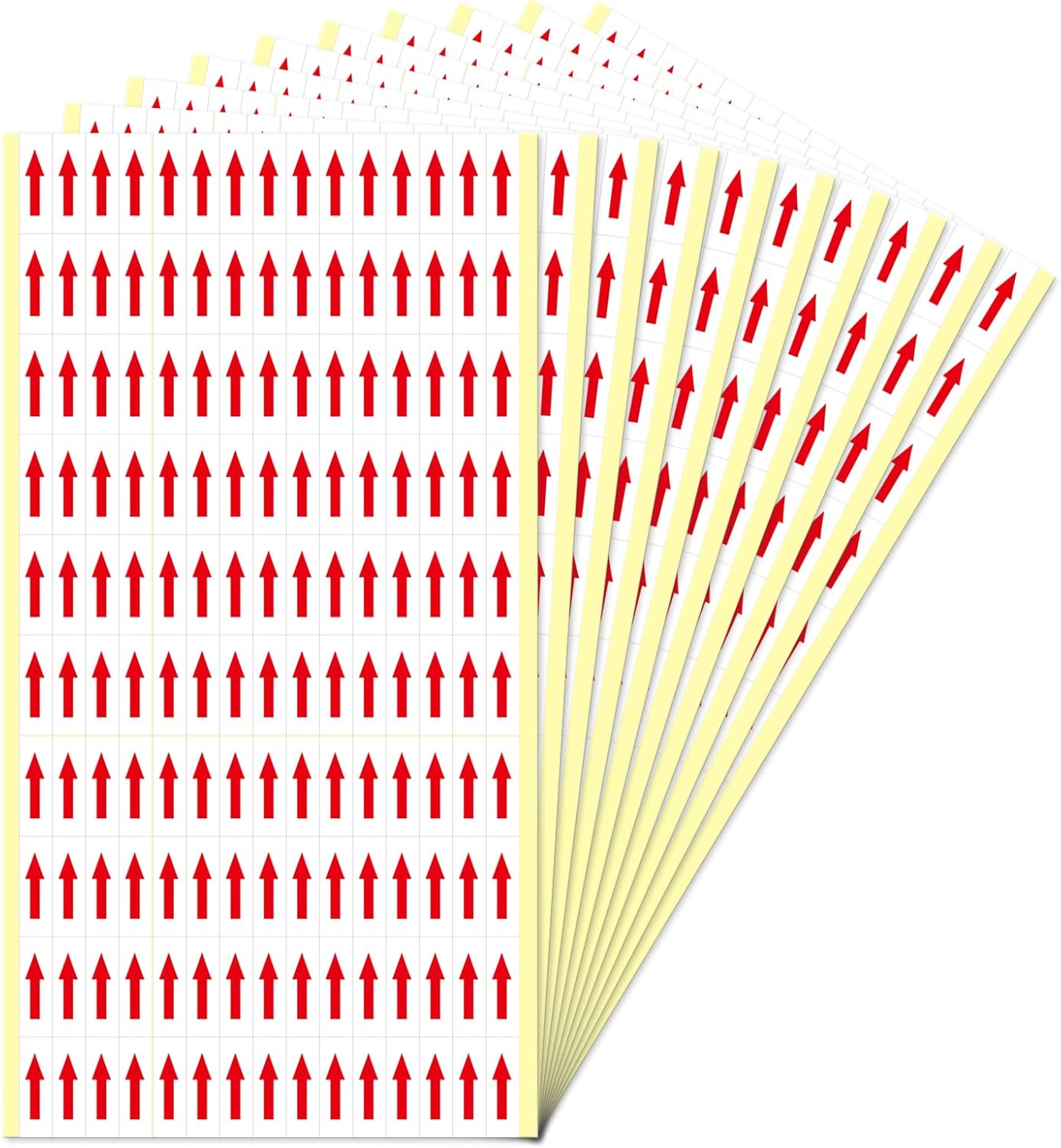 YIKIADA Red Arrow Stickers Self-Adhesive 30 × 10 mm Product Defect ...