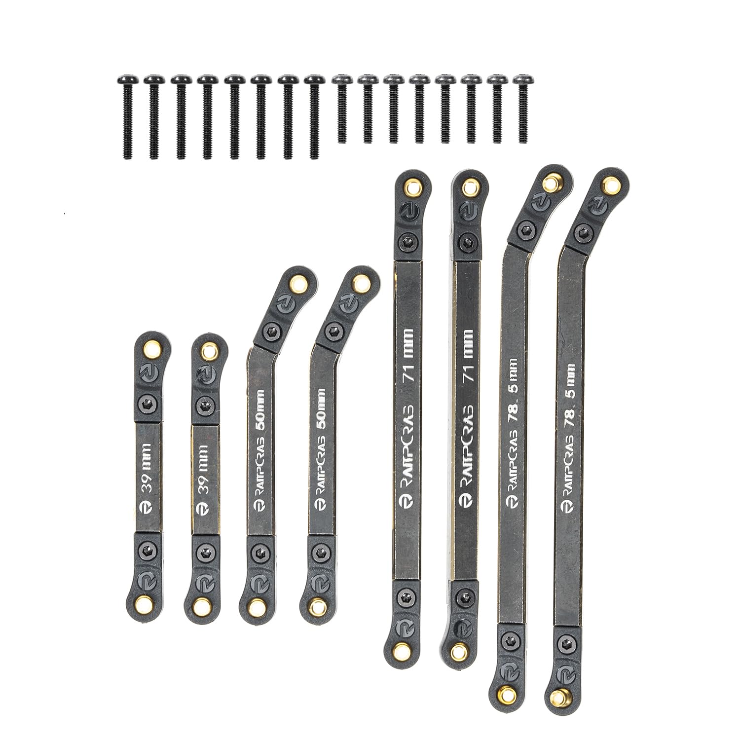 Amazon.com: RampCrab High Clearance 4 Links Set for SCX24 Gladiator ...