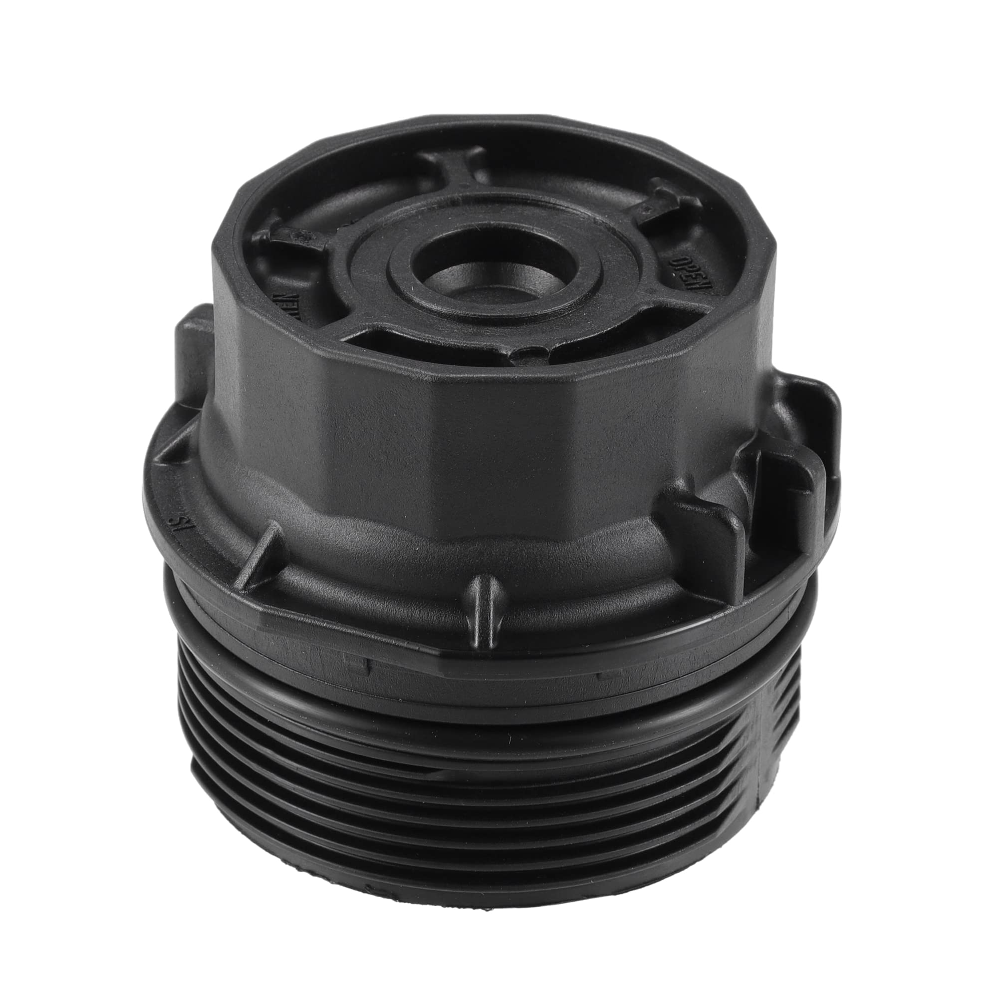 Amazon.com: X AUTOHAUX Black Car Oil Engine Filter Housing Cap Cover ...