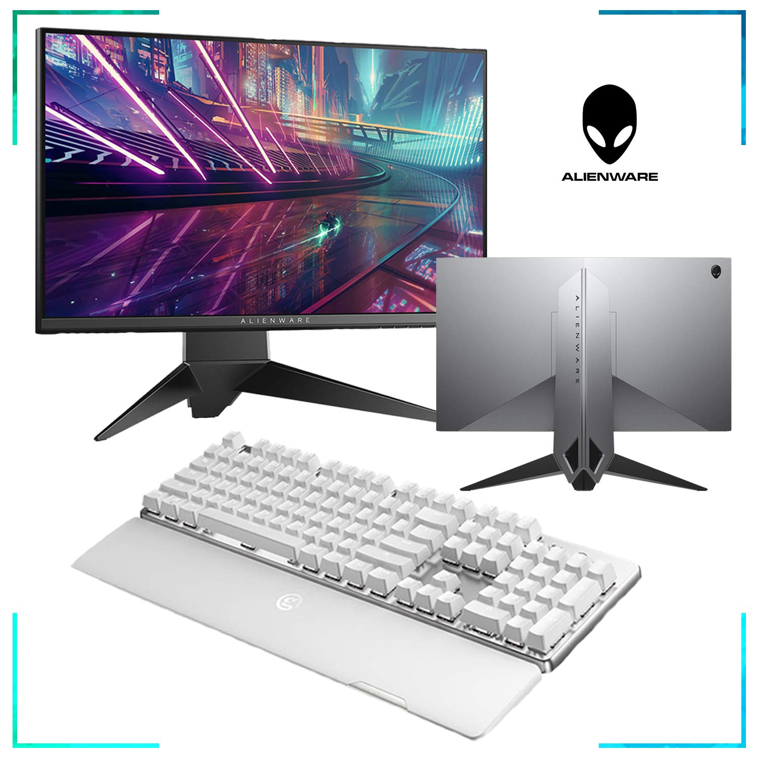 Buy Dell Alienware 24.5 inch Gaming Monitor + GameSir Wireless ...