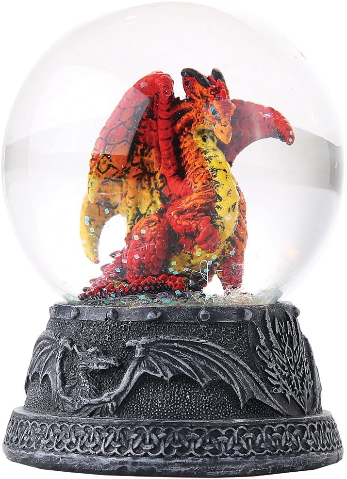 Amazon.com: Pacific Giftware Dragon Ball Water Globe with Glitters 80mm ...