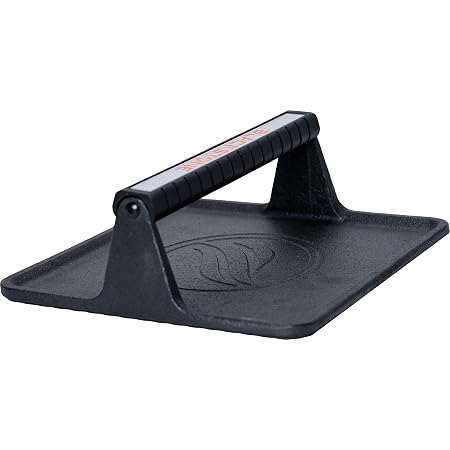 Amazon.com: Pro Grade, Pre Seasoned Cast Iron Grill Weight 2Pk. Heavy ...