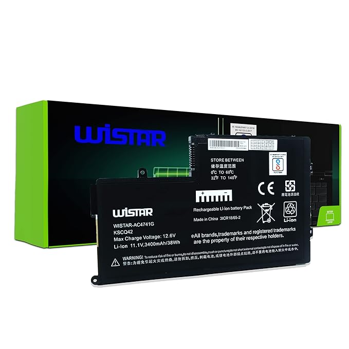 WISTAR TRHFF Laptop Battery Compatible with DELL Inspiron 14 5447 15 ...
