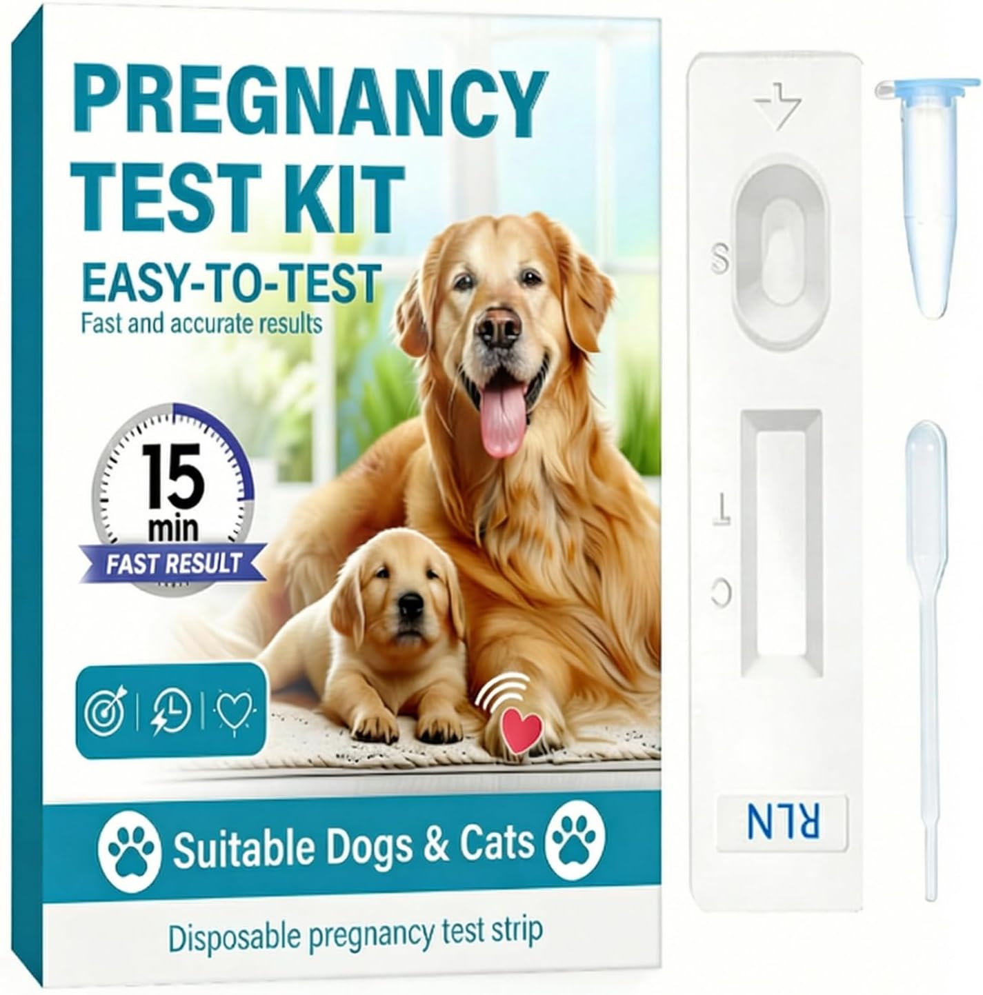Amazon.com: Dog Pregnancy Test Kit at Home - Accurate and Fast Dog ...