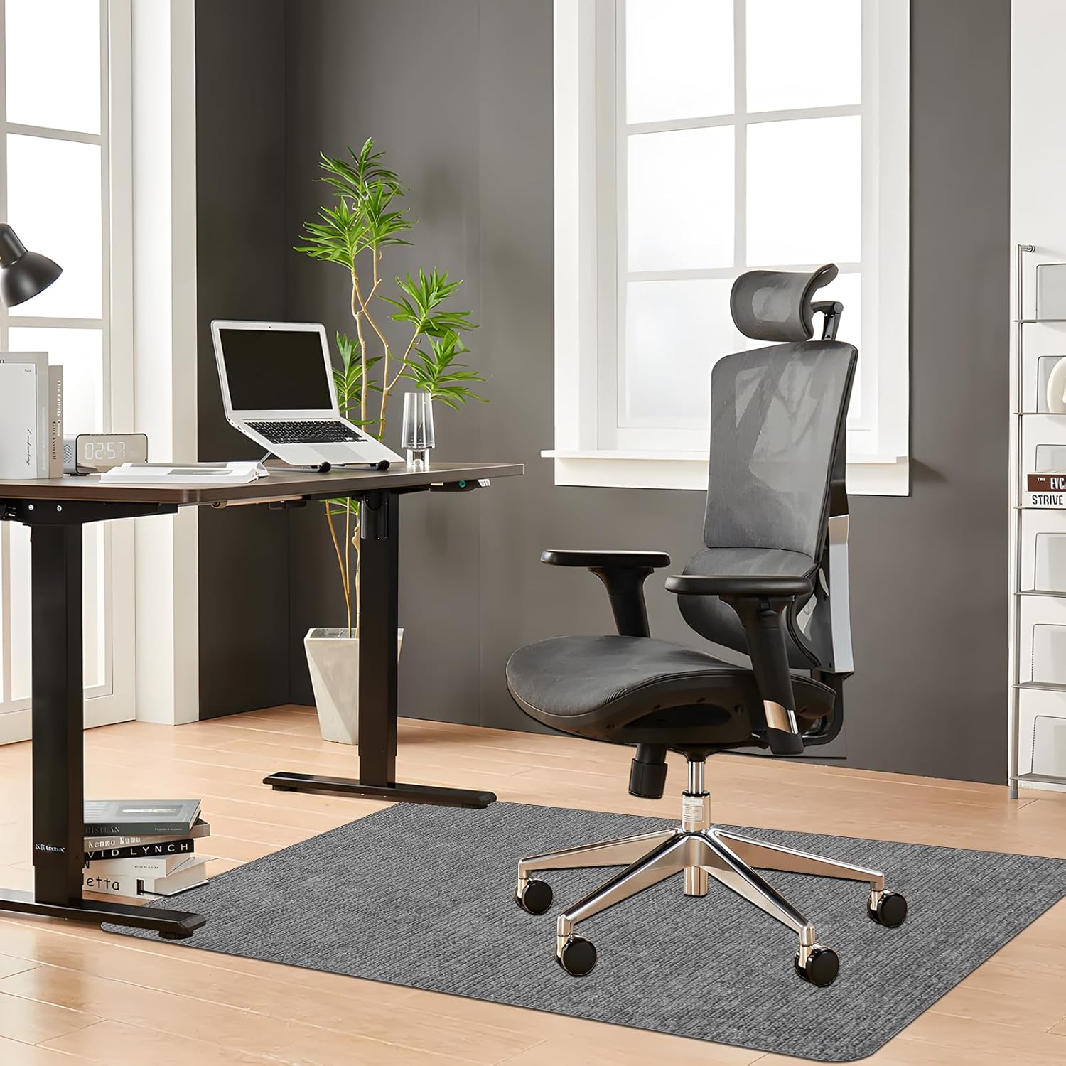 Amazon.com : Jakarl Office Rolling Chair Mat for Hardwood Tile Floor ...