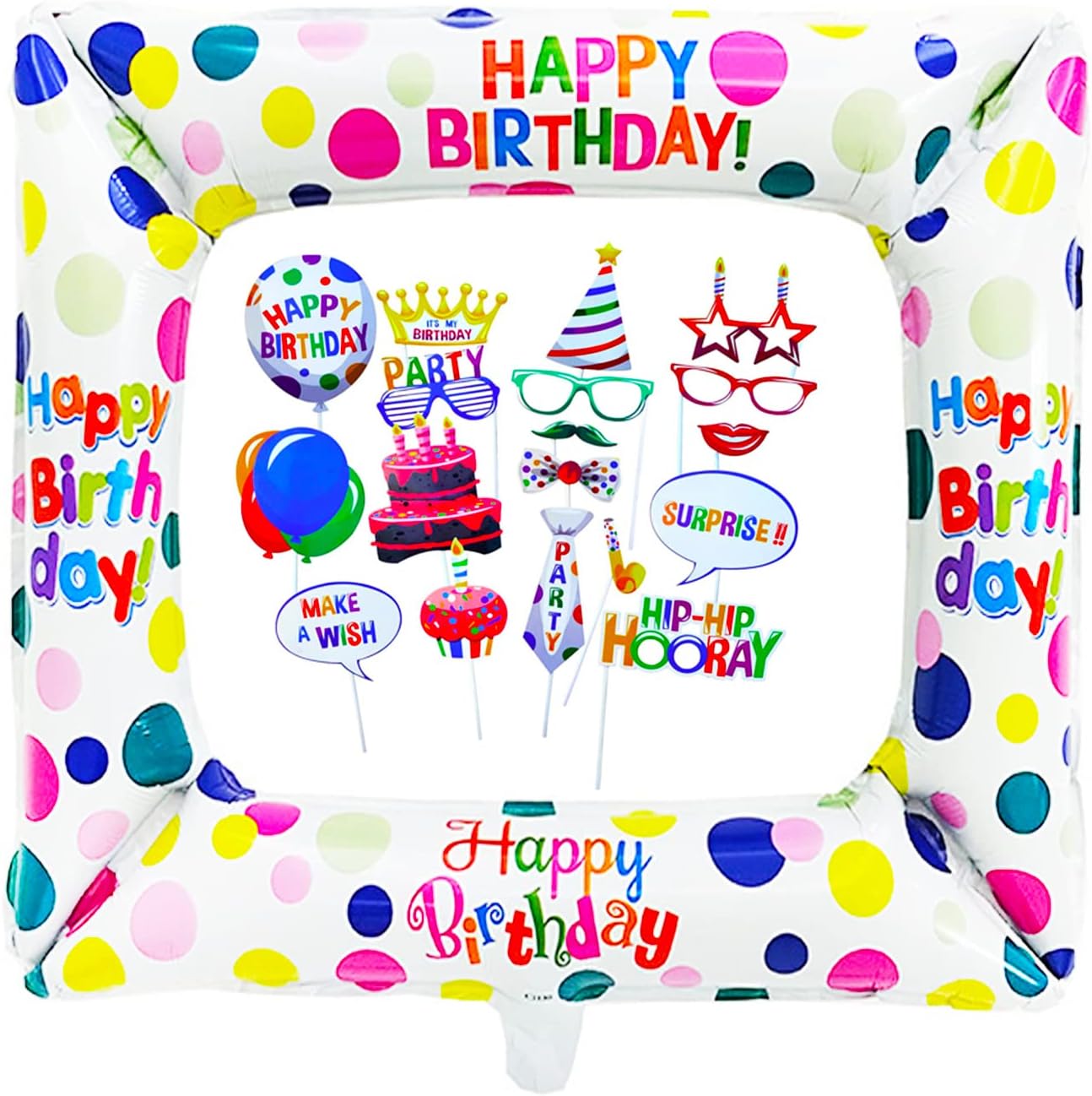 Inflatable Selfie Frame with Photo Booth Props - DIY Australia | Ubuy