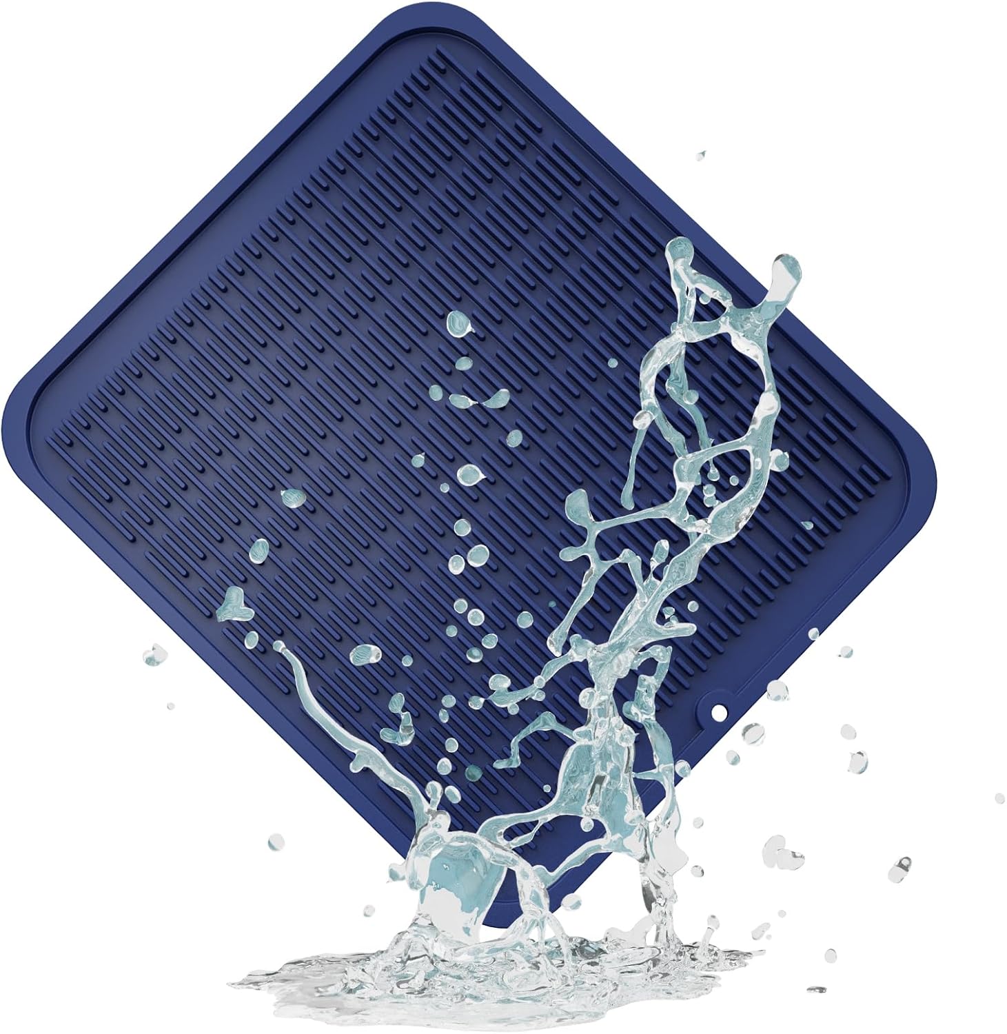 Amazon.com: ZLR Silicone Dish Drying Mat for Kitchen Counter, Eco ...