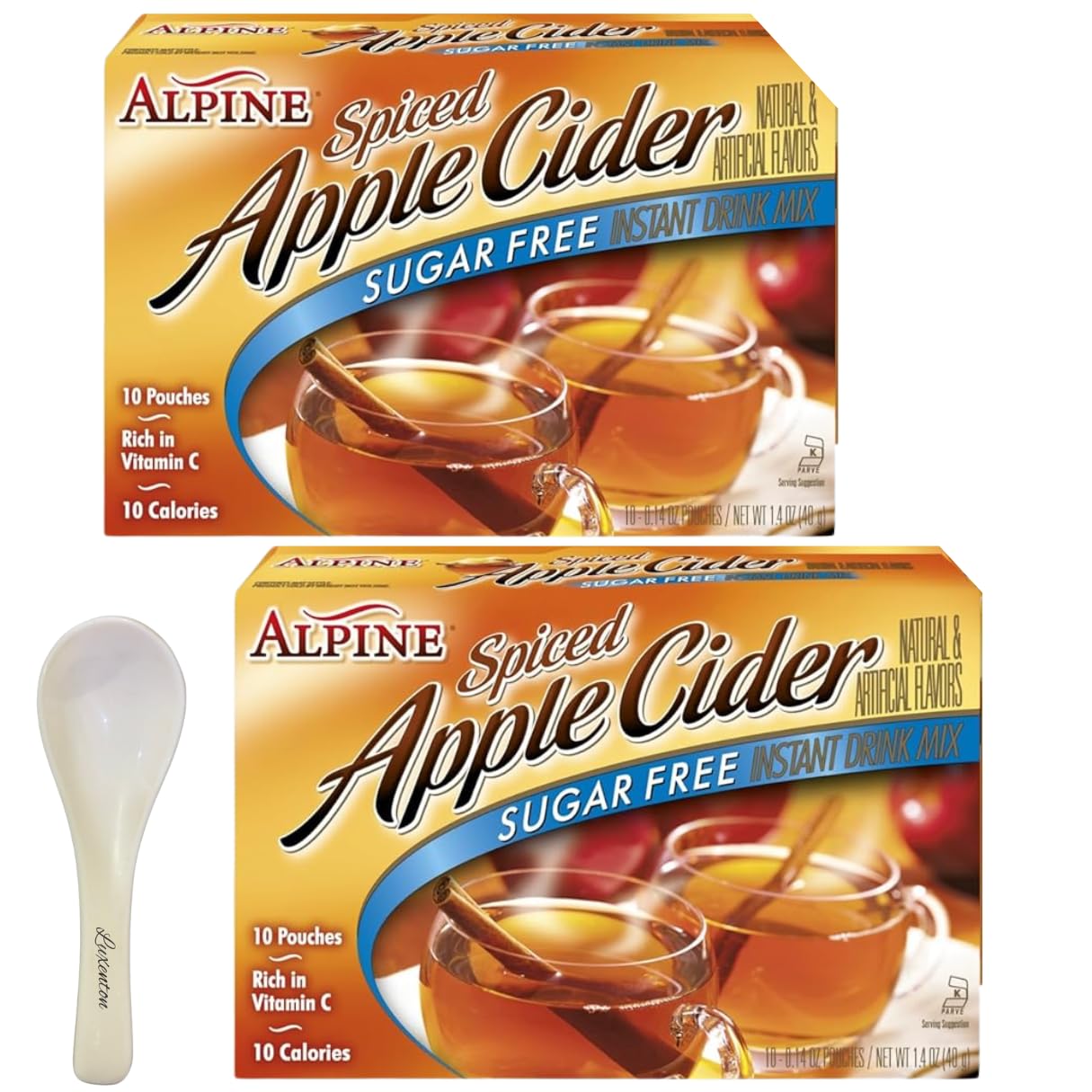 Amazon.com : Alpine Sugar Free Spiced Apple Cider, Instant Drink Mix 0. ...