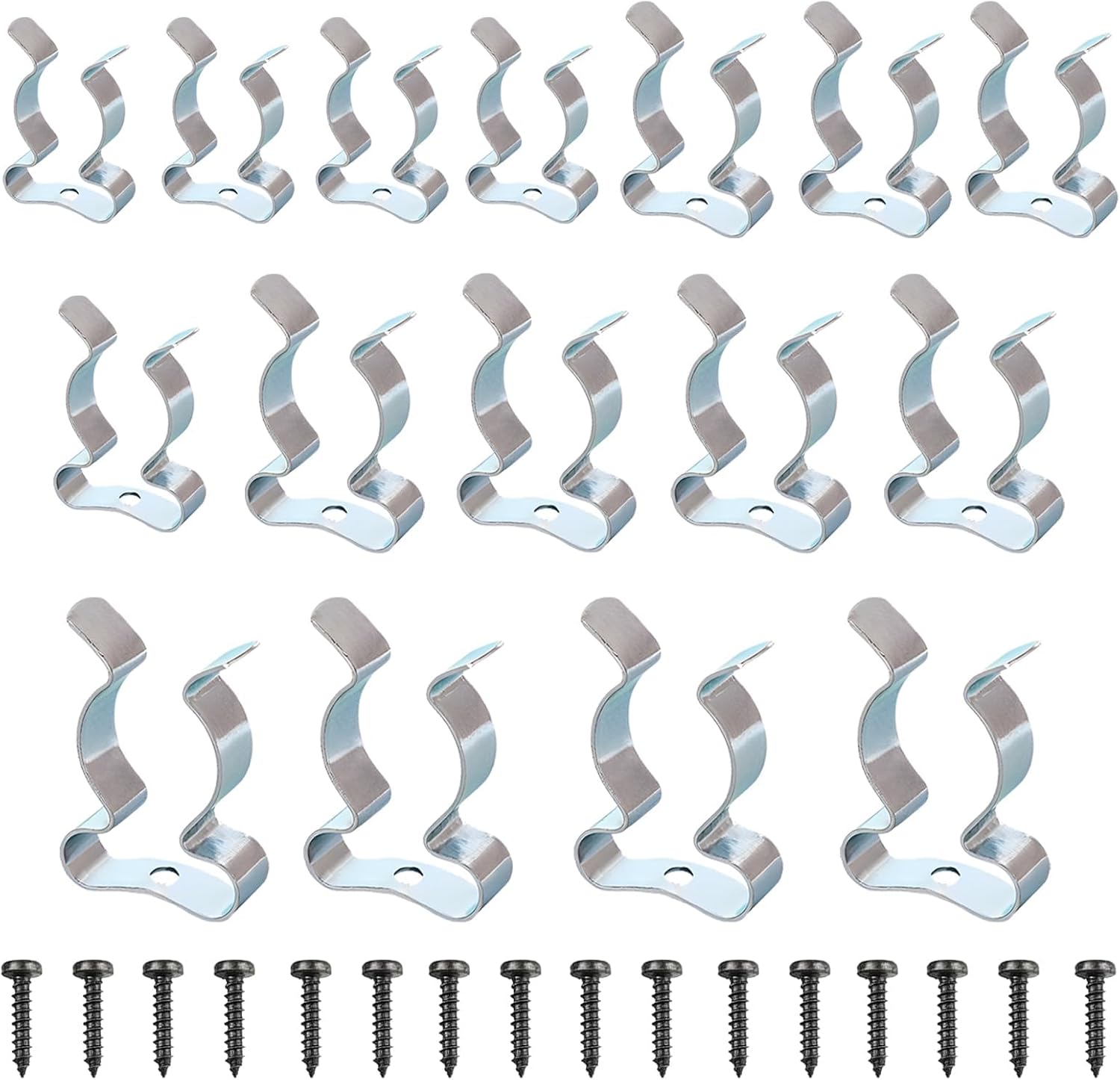 XZSKD 16 Pcs Tool Clips, Spring Clips Metal, Terry Clips, Wall Mounted ...