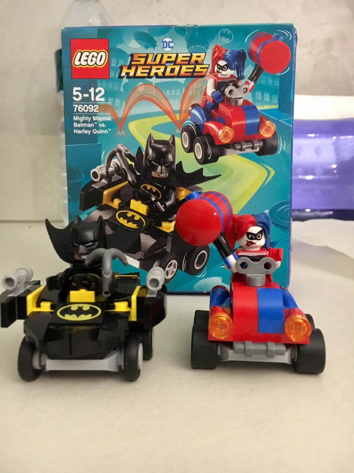 LEGO Super Heroes 76092 - Mighty Micros: Batman Contro Harley Quinn ...