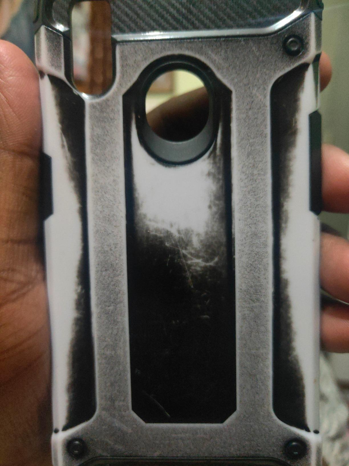 TheGiftKart Special Edition Neo-Hybrid Dual Layer Armor Back Case Cover for Realme 3 Pro (Deep ...