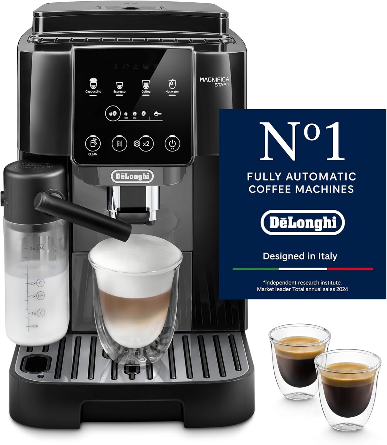 De'Longhi Coffee Machine MAGNIFICA START Fully Automatic Espresso ...