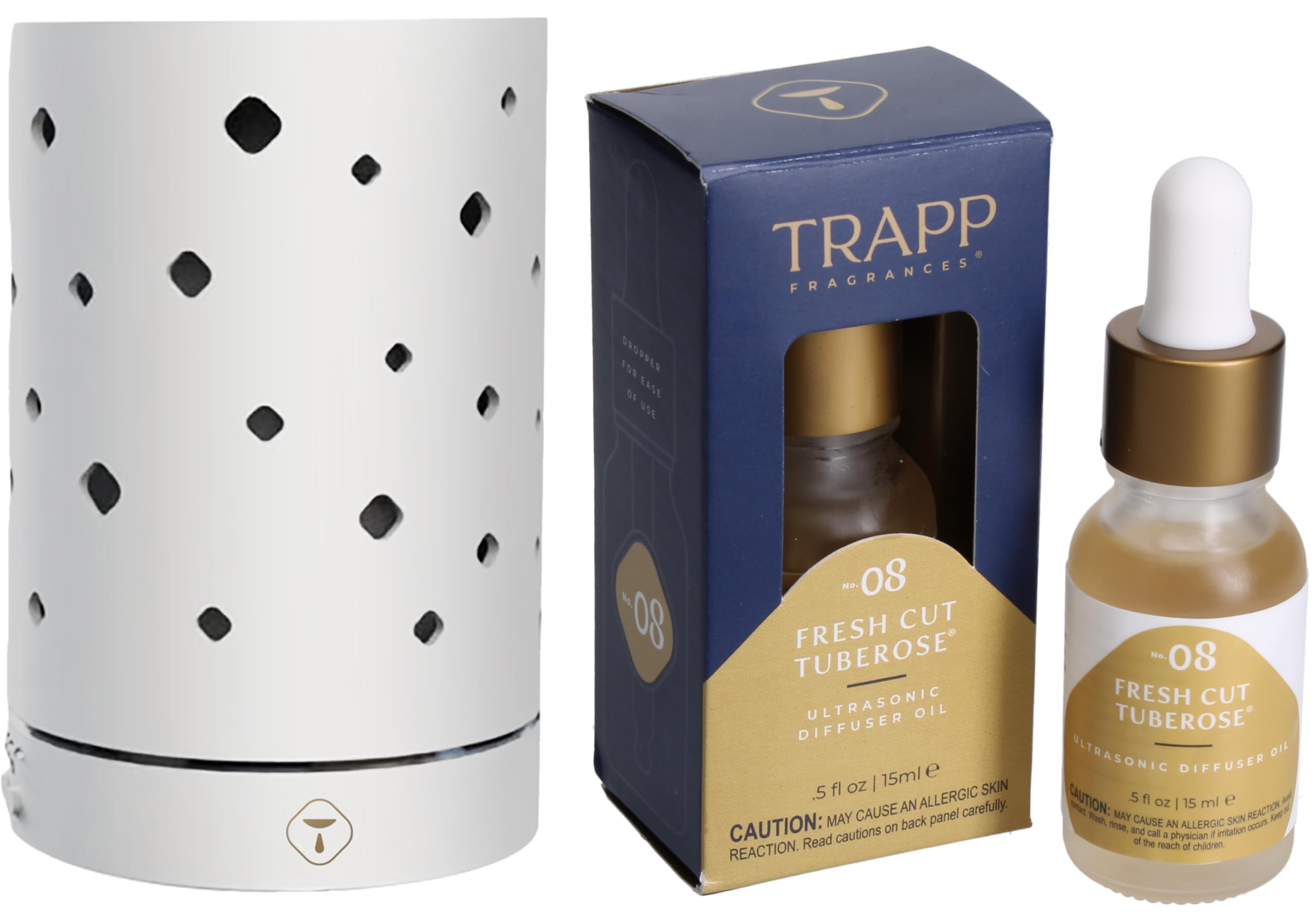 Amazon.com: Trapp No. 08 Fresh Cut Tuberose 0.5 oz. Ultrasonic Diffuser ...