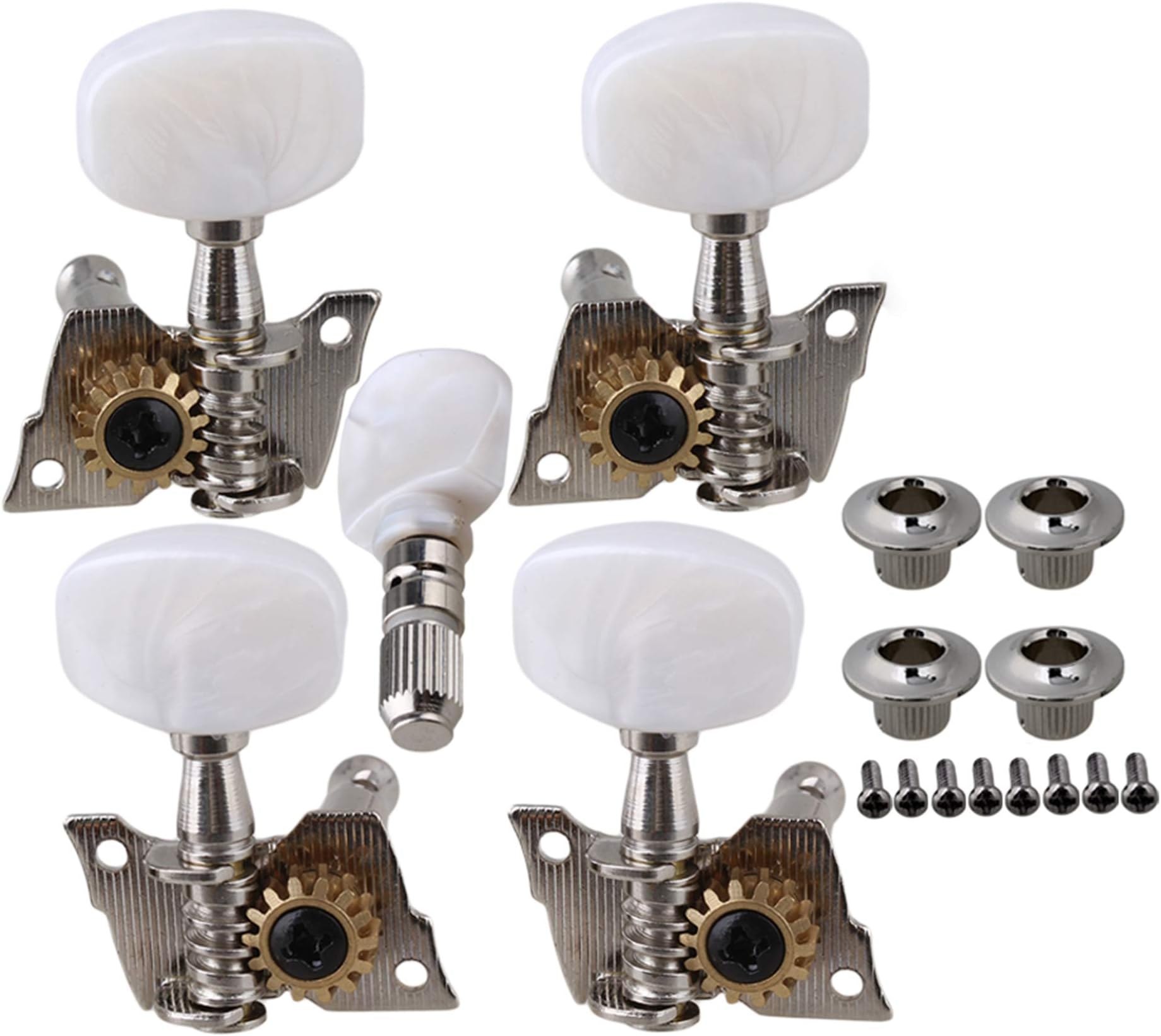 Amazon.com: Urdrsaf 5PCS Durable Banjo Semiclosed Right Machine Head ...