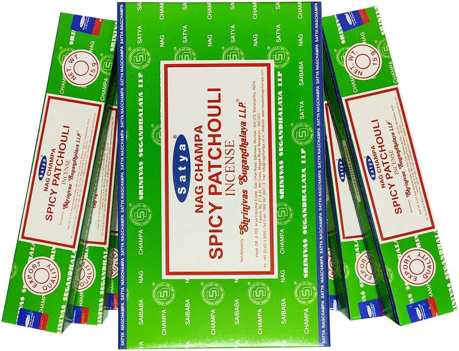 Amazon.com: Satya 12 Assorted Pack 15 Gram x 12 Packs Pack 2nd : Home ...