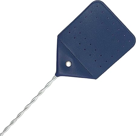 Amazon.com: Trieez Flyswatter - Long Fly Swatter, Sturdy Leather Fly ...
