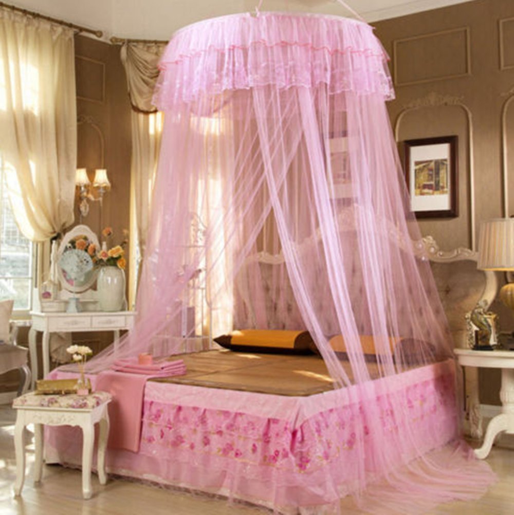 Princess Canopy Netting Princess Bed Canopy Double Layer Sheer Mesh