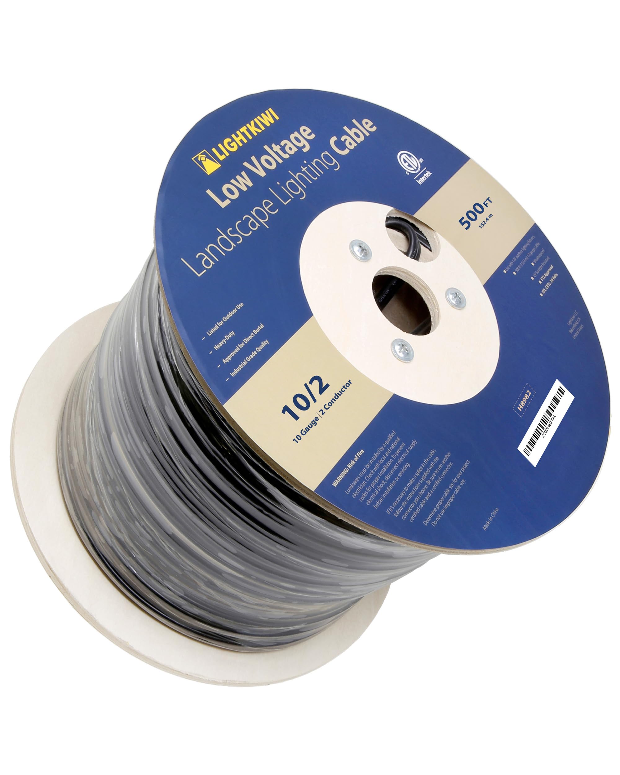 10/2 Low Voltage Landscape Wire - 500 Feet - Outdoor Underground Direct ...