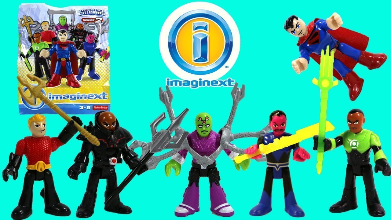 Buy Imaginext DC Super Friends Blind Bag Series 2 Full Complete Set 6 ...