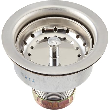 Keeney 1434SS Deep Cup Sink Strainer with Power Ball Basket, Stainless ...
