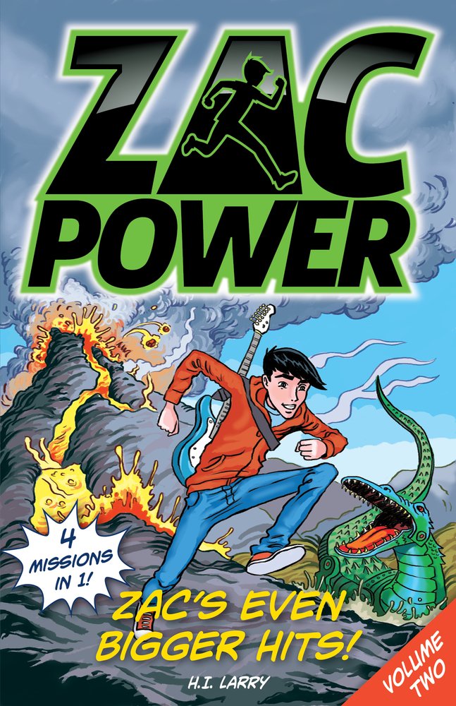 Zac's Even Bigger Hits! Volume Two: 4 Missions in 1! (Zac Power): Larry ...