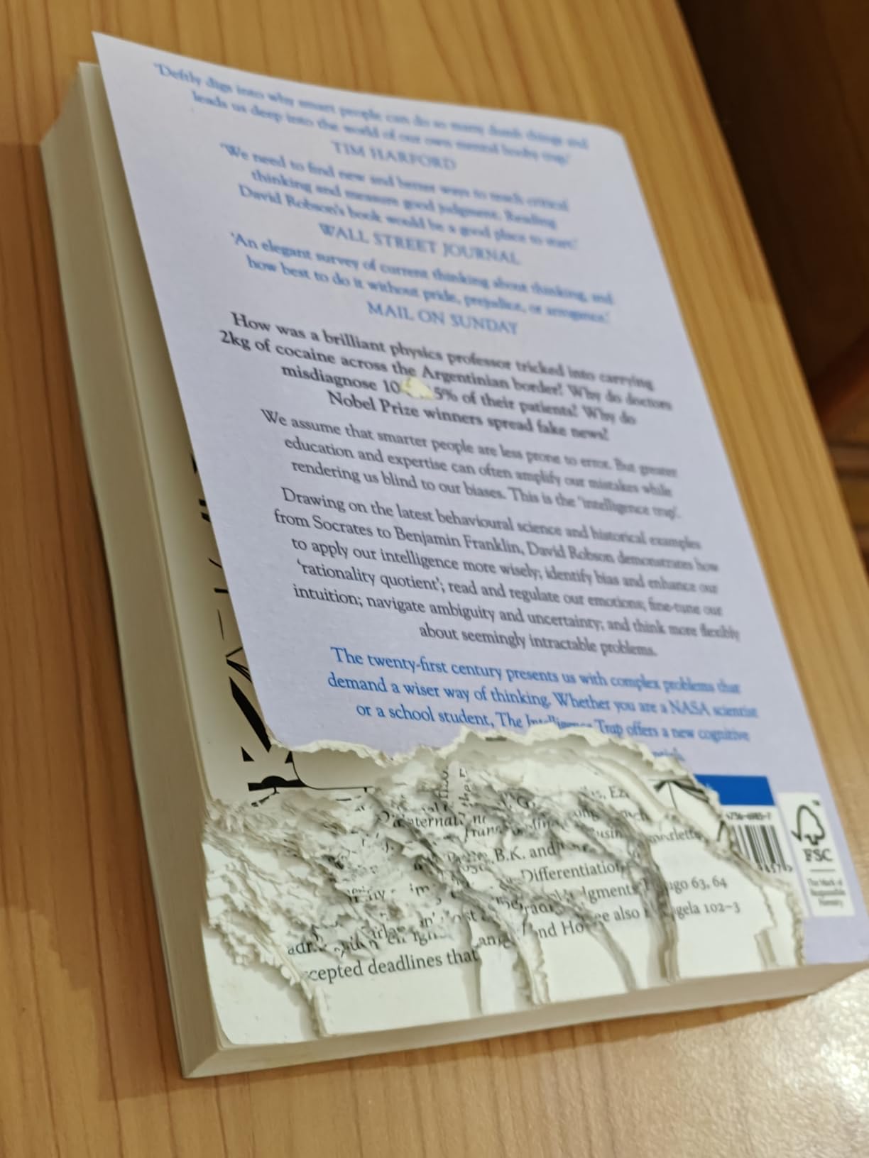 INTELLIGENCE TRAP : Robson, David: Amazon.in: Books