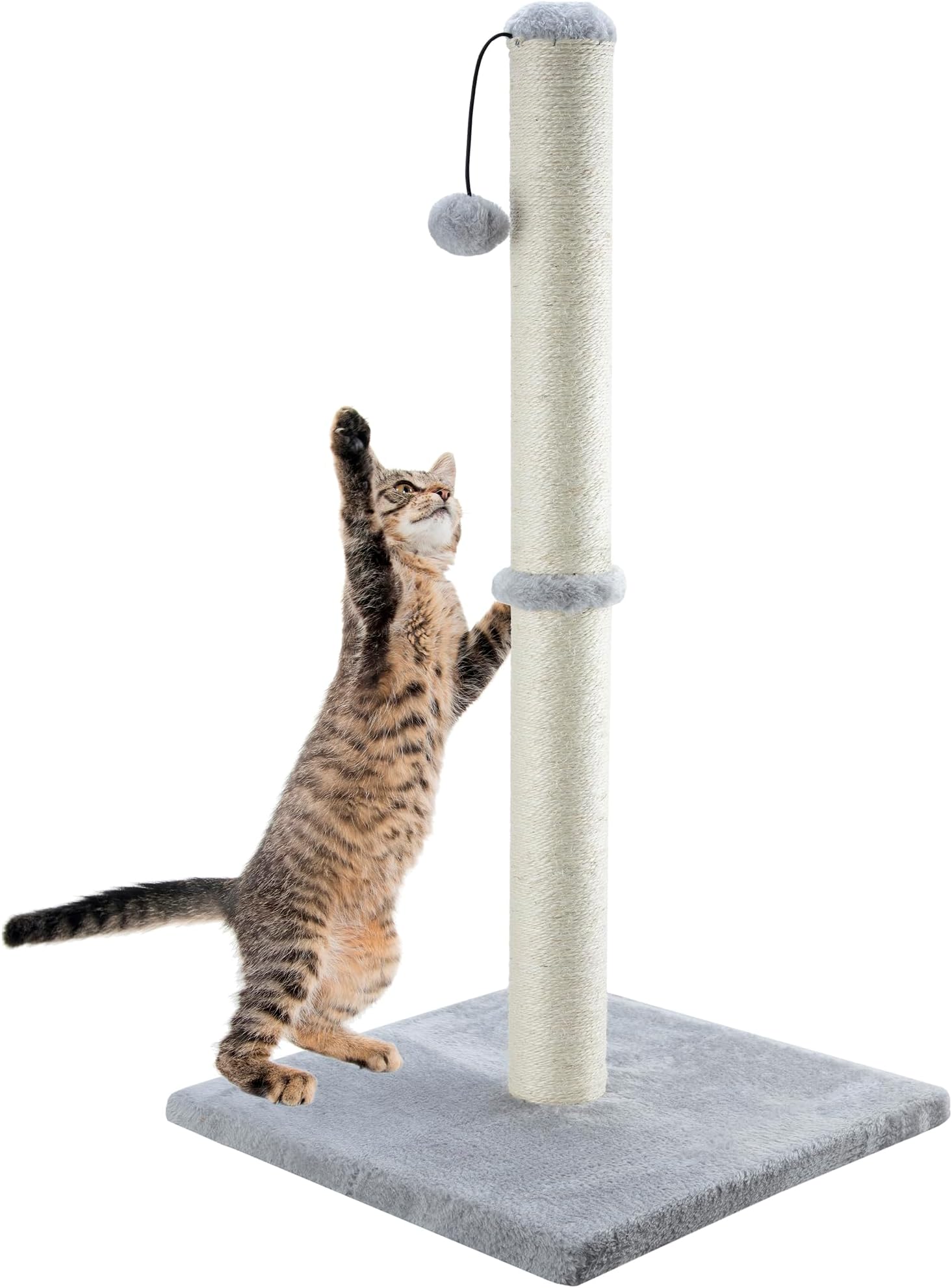Dimaka 34 inch Tall Ultimate Cat Scratching Post, Claw Scratcher with ...