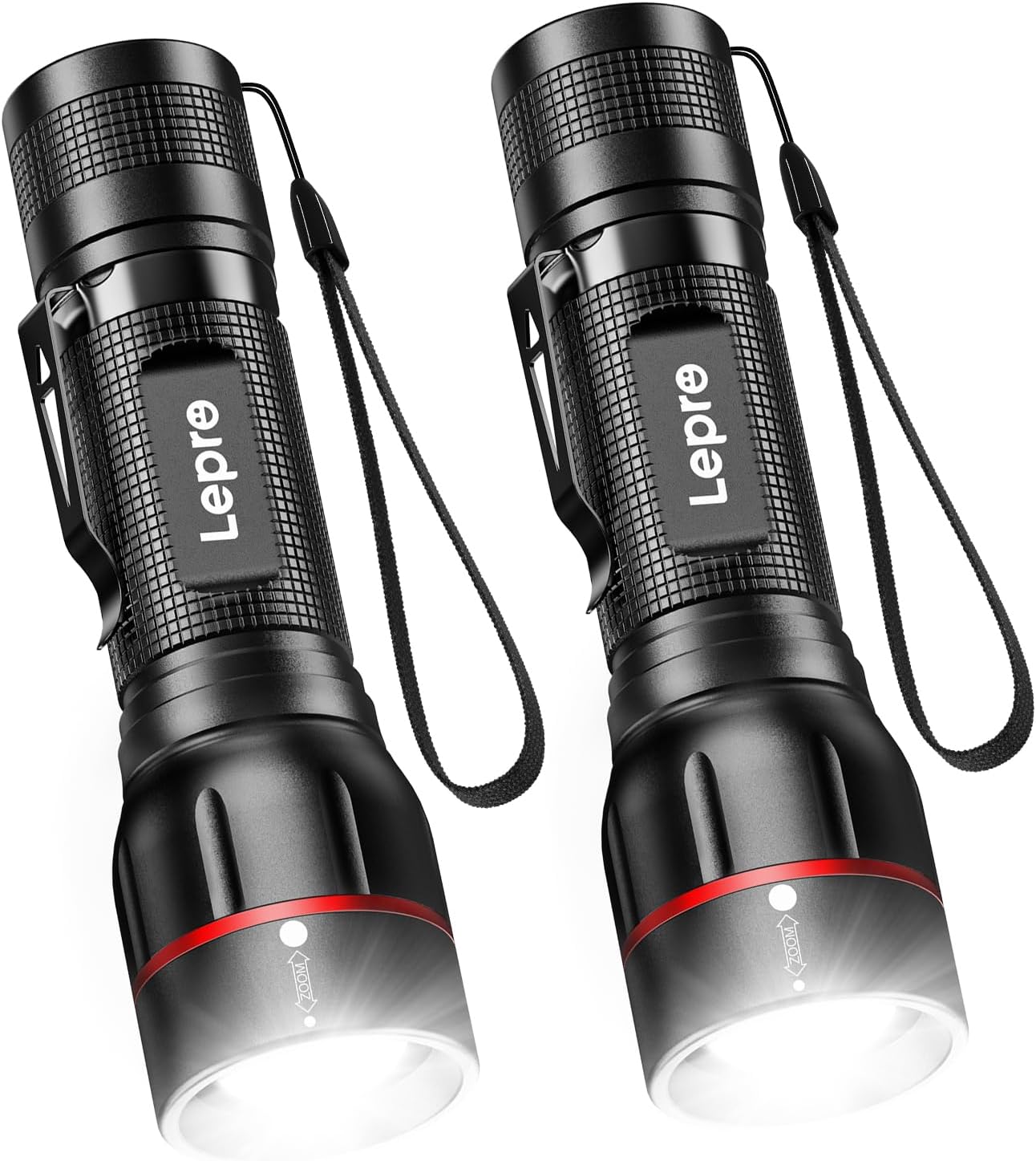 Lepro Tactical Flashlight, Led Flashlight Gifts for Men, 5 Lighting ...