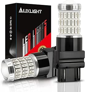 Amazon.com: AUXLIGHT 3157 3156 3057 4157 3157K LED Bulbs Brilliant Red ...